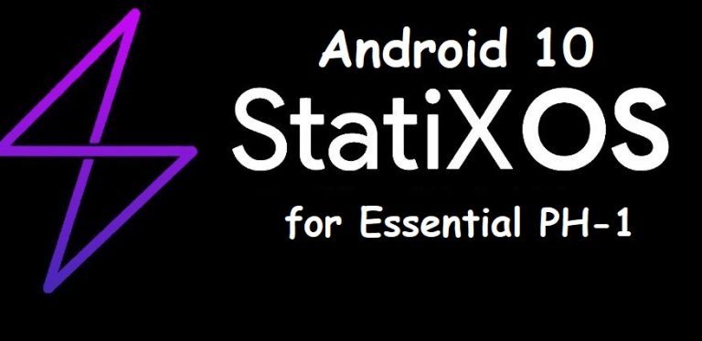 [Android 11] StatiXOS 4.0 for Essential Phone Ph-1